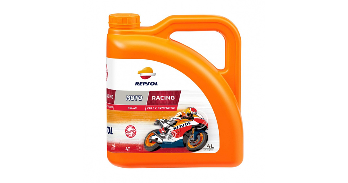 REPSOL MOTO RACING 4T 5W40 - 4 Литра - Dirt.BG