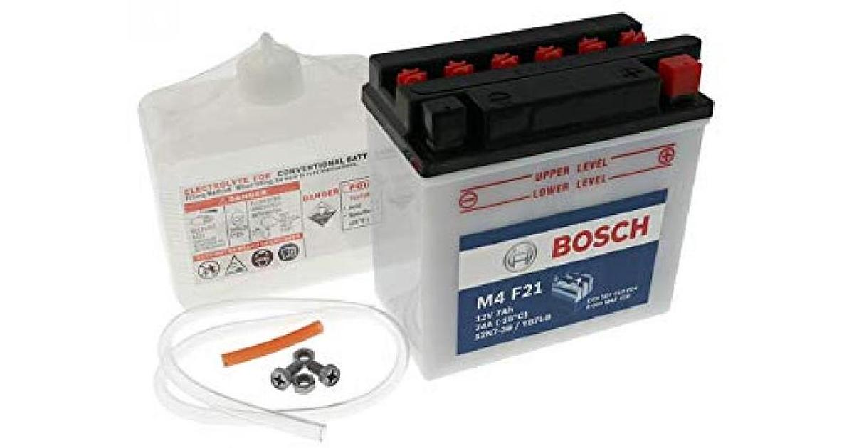 Мото акумулатор Bosch M4 12V YB7L-B - Dirt.BG