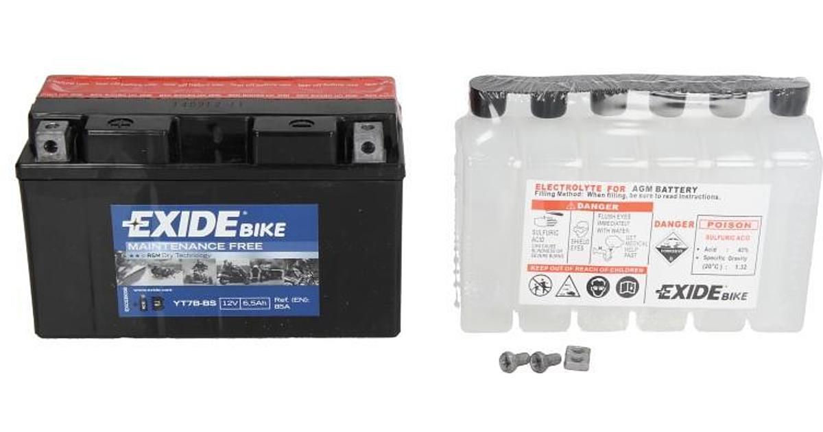 Мото акумулатор EXIDE 12V -YT7B-BS - Dirt.BG