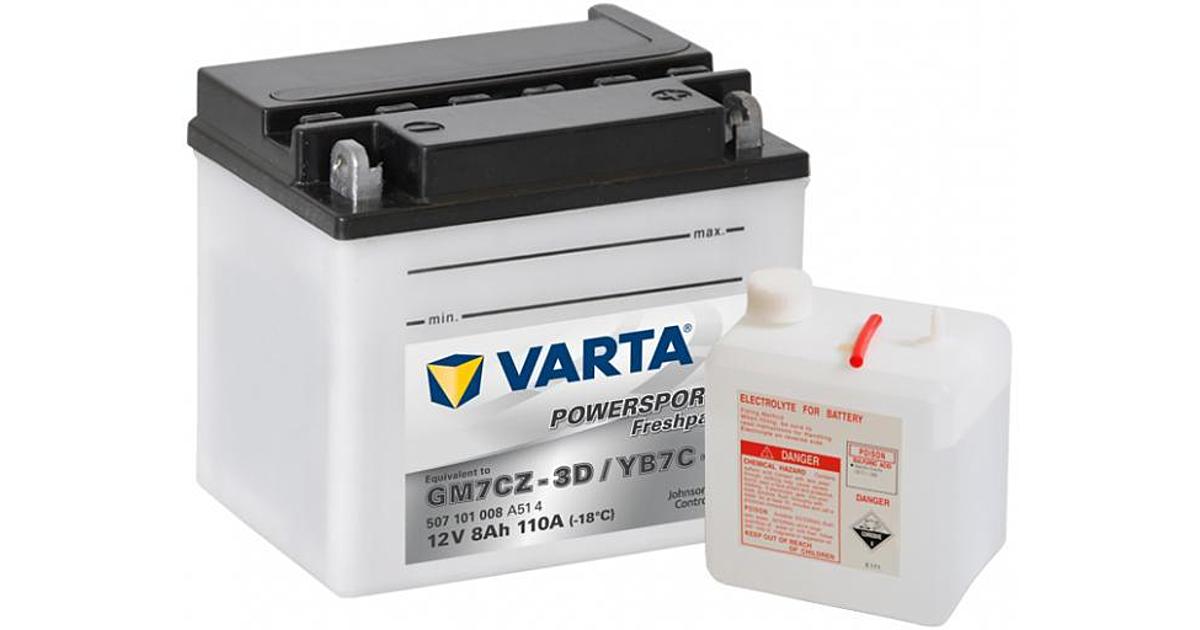 Мото акумулатор VARTA 12V - YB7C-A VARTA FUN - Dirt.BG